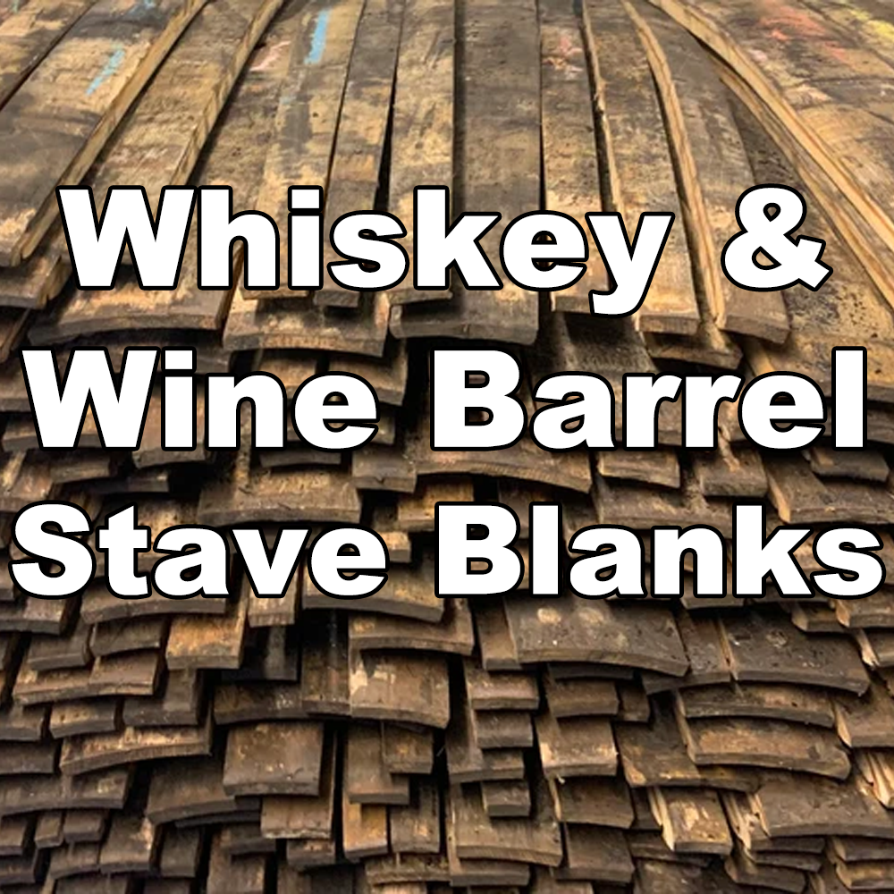 Whiskey & Wine Barrel Staves – Stadium Pen Blanks