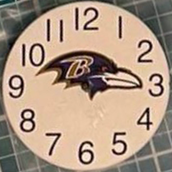 Baltimore Ravens - Watch Part Jr Cap [Made to Order] – Stadium Pen Blanks