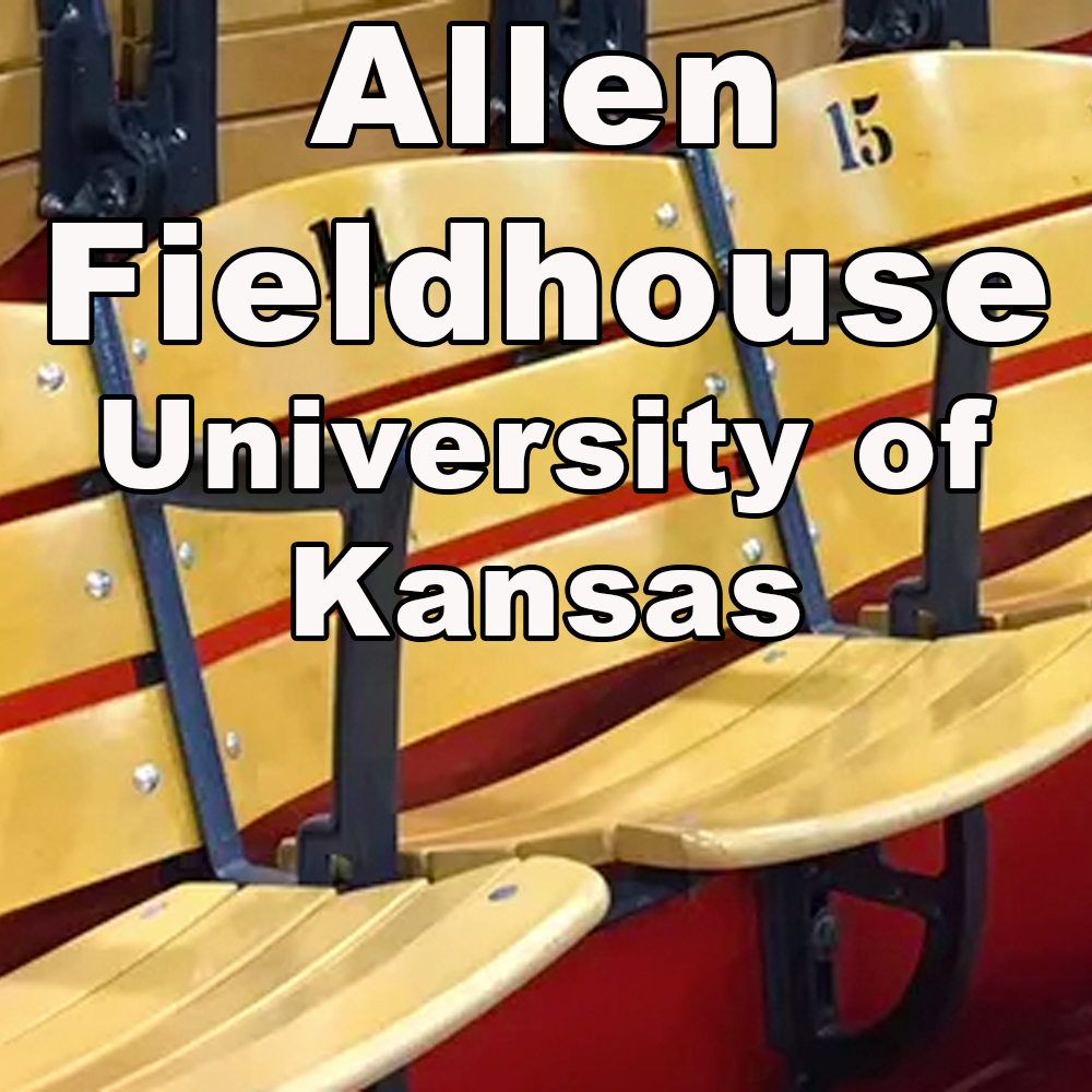 Allen Fieldhouse [SEAT] (Kansas University Jayhawks) – Stadium Pen Blanks